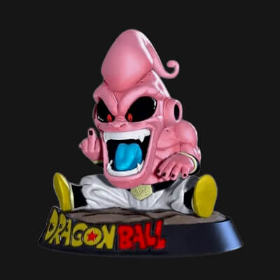 Majin Boo Dragon Ball - 3D Model by despaindorothy01