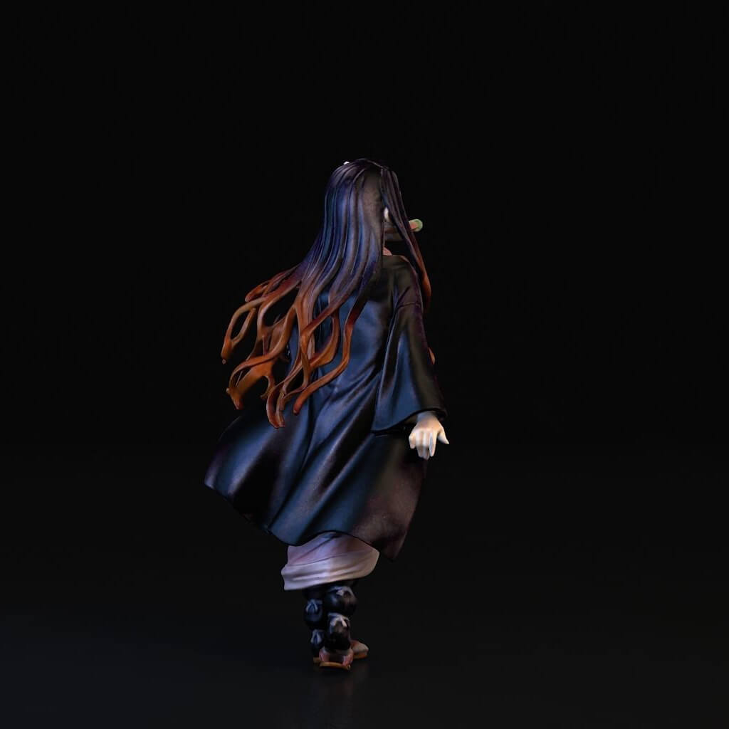 Nezuko Kamado Demon Slayer - 3D Model by despaindorothy01