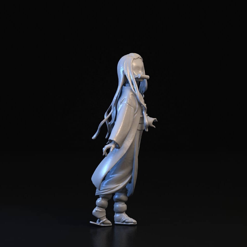 Nezuko Kamado Demon Slayer - 3D Model by despaindorothy01