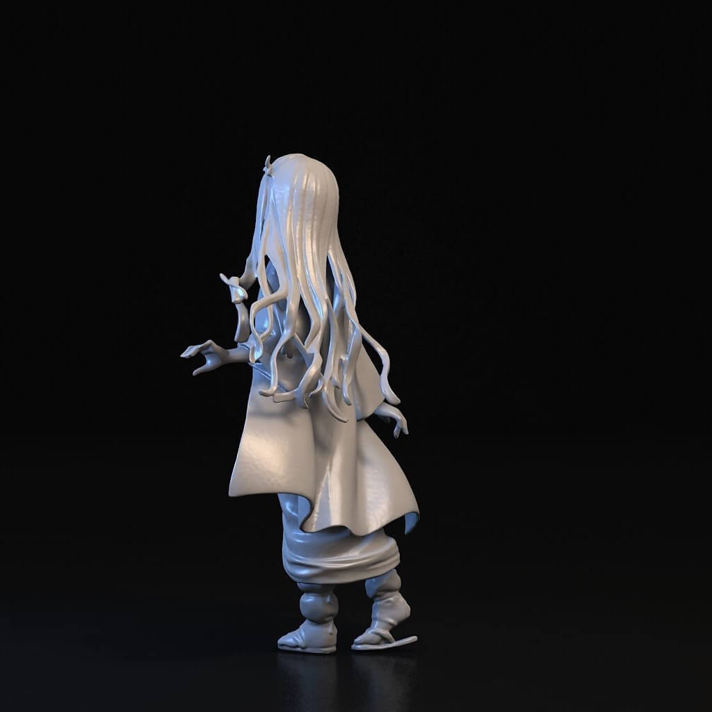 Nezuko Kamado Demon Slayer - 3D Model by despaindorothy01