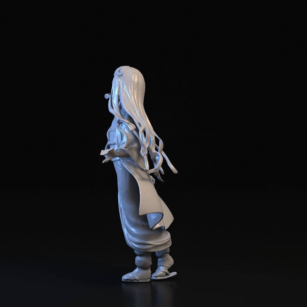 Nezuko Kamado Demon Slayer - 3D Model by despaindorothy01