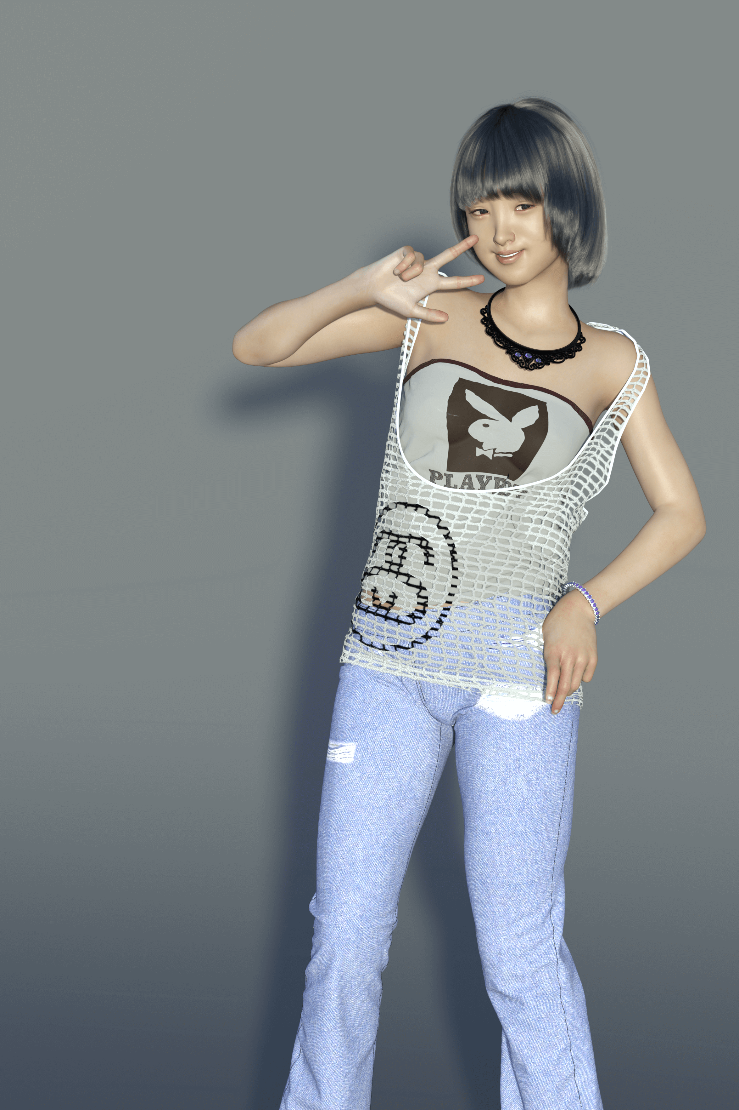 nanaKo 3D Render, Digital Art by devgroup6