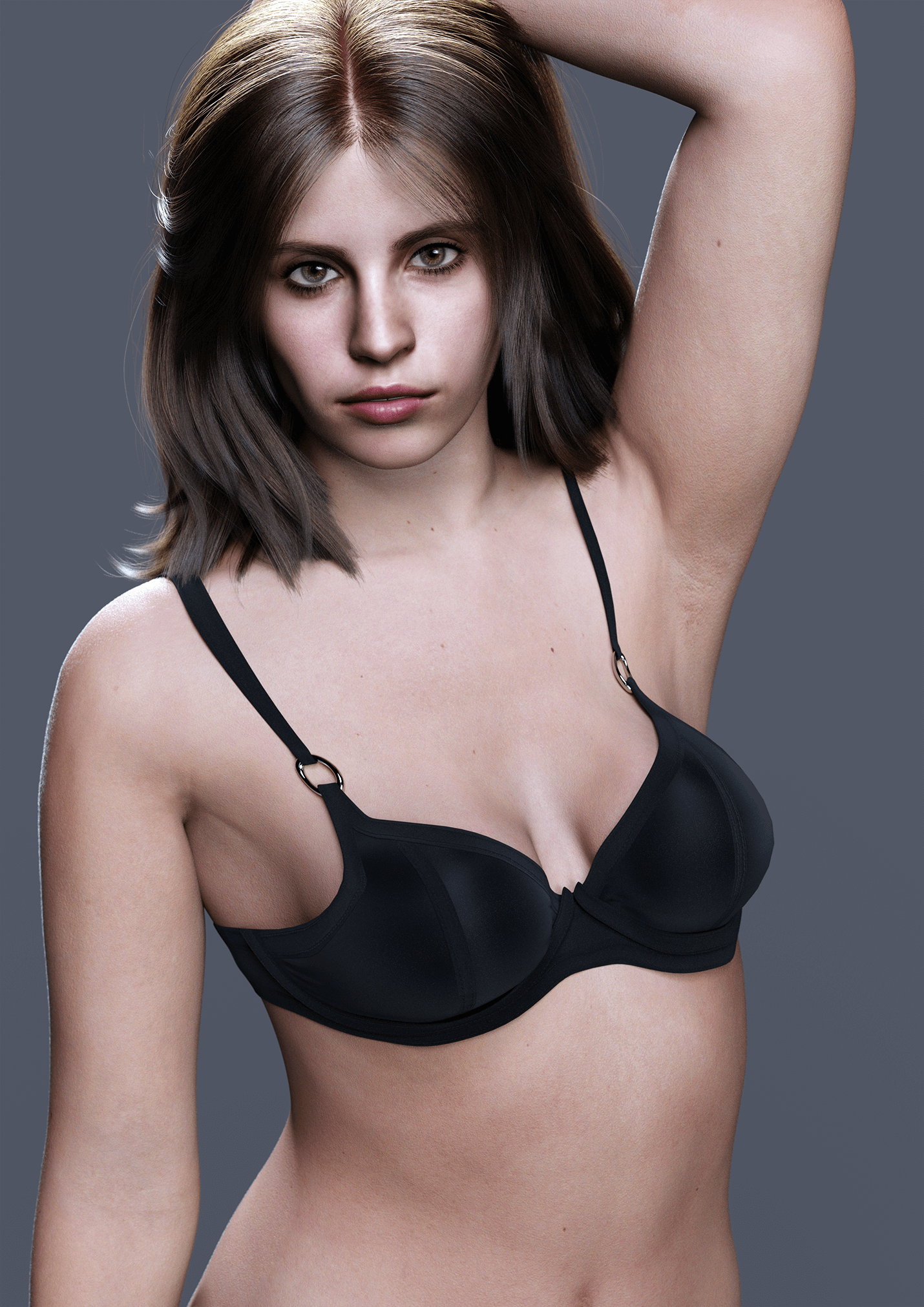Felicity Jones 3D Render, Digital Art by DEVIANT