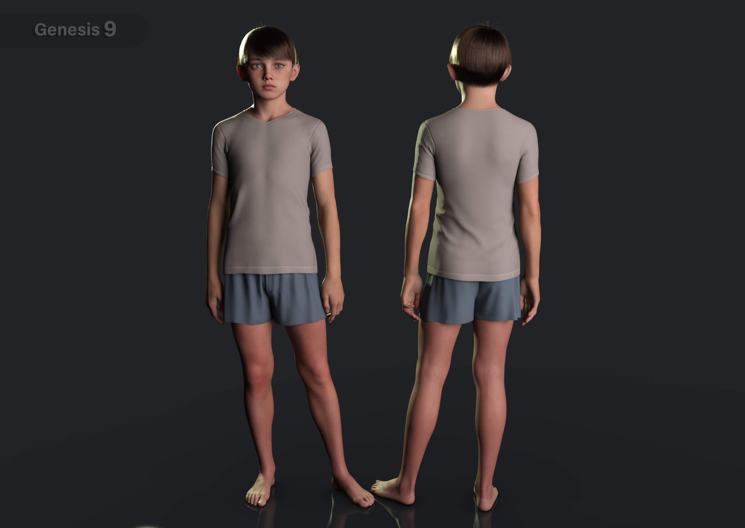 Cody for Genesis 9 - Daz Content by Dexon3D