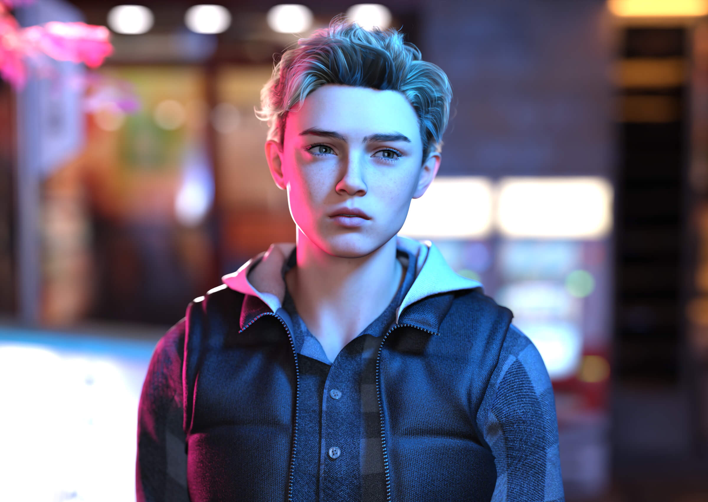 DEX Josh for Genesis 9 and Genesis 8.1 Male by Dexon3D