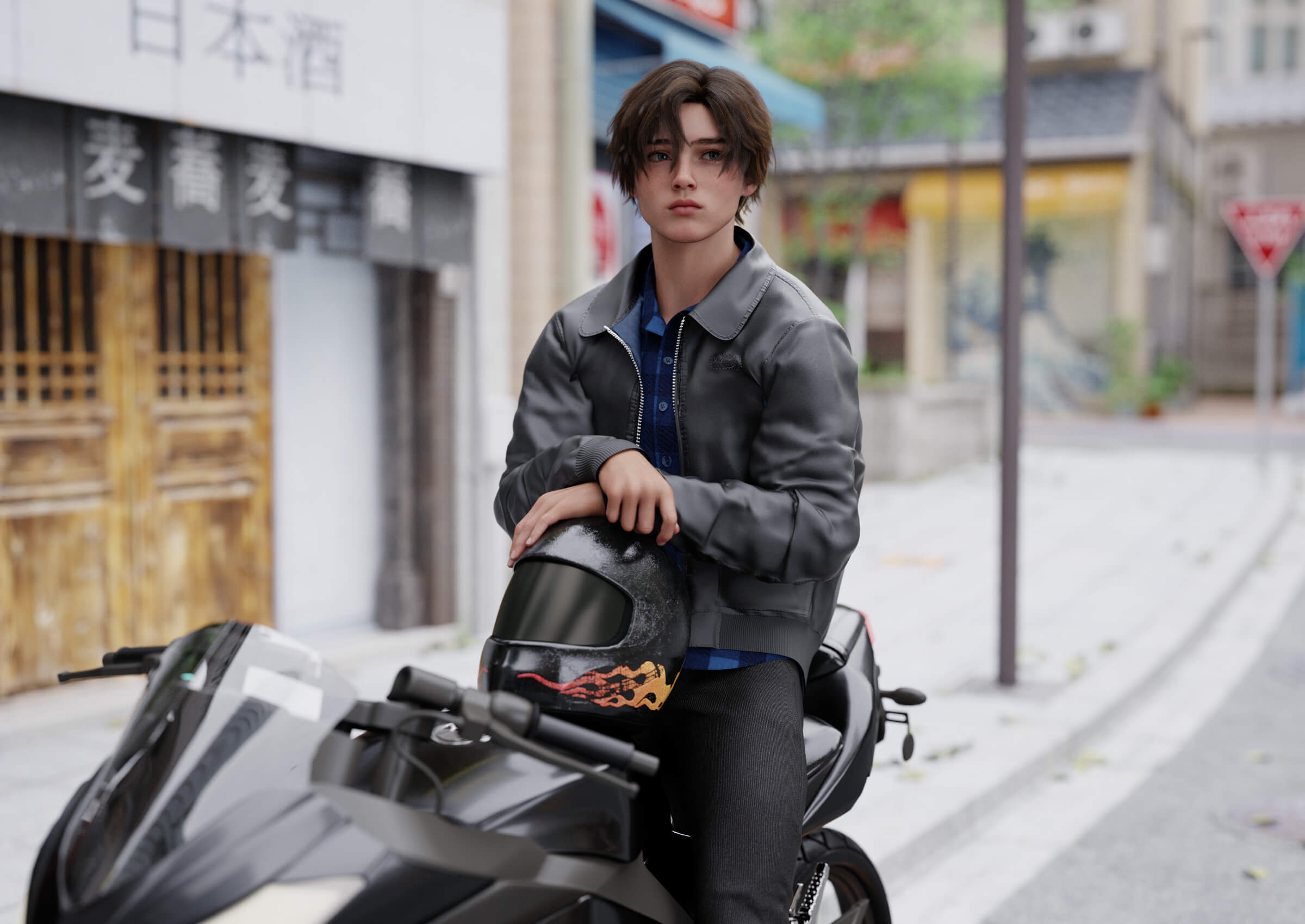 DEX Josh for Genesis 9 and Genesis 8.1 Male by Dexon3D