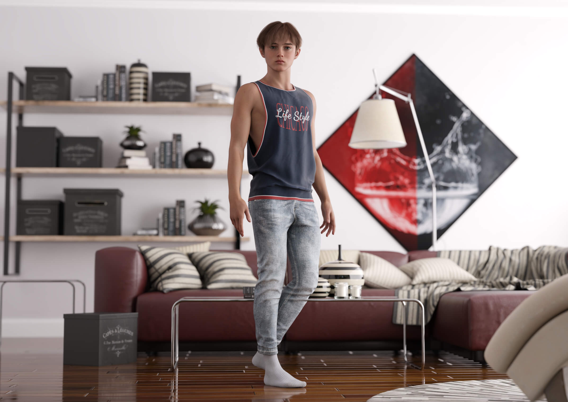 DEX Josh for Genesis 9 - Daz Content by Dexon3D