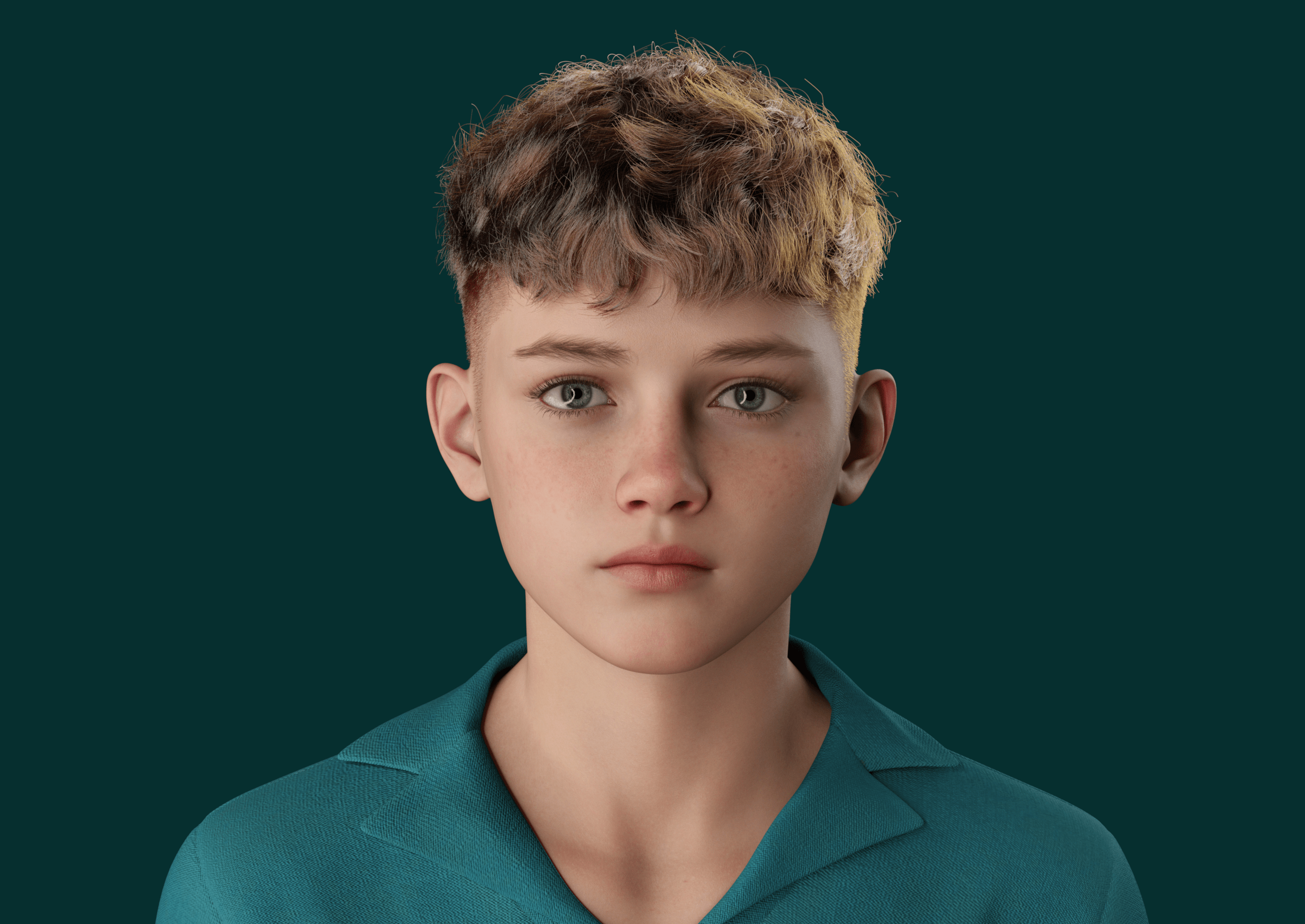 DEX Leo 2.0 for Genesis 9 3D Render, Digital Art by Dexon3D