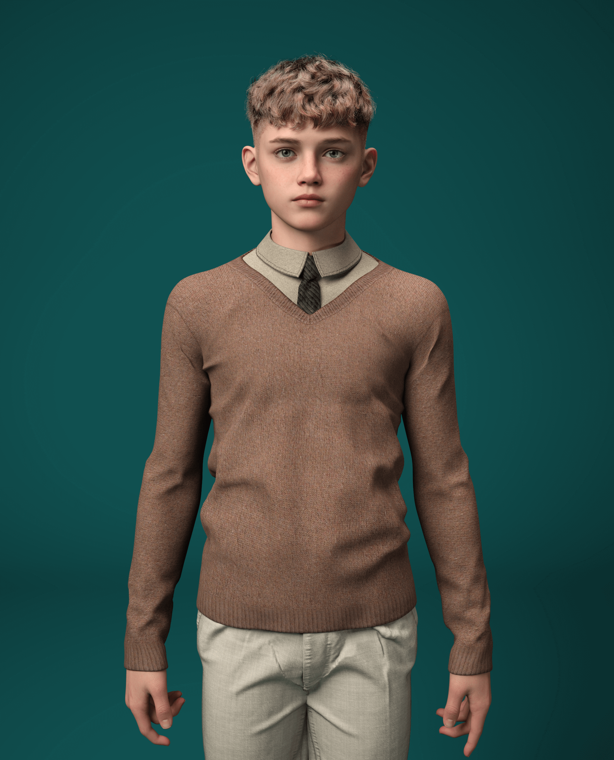 Leo Genesis 9 WIP 3D Render, Digital Art by Dexon3D