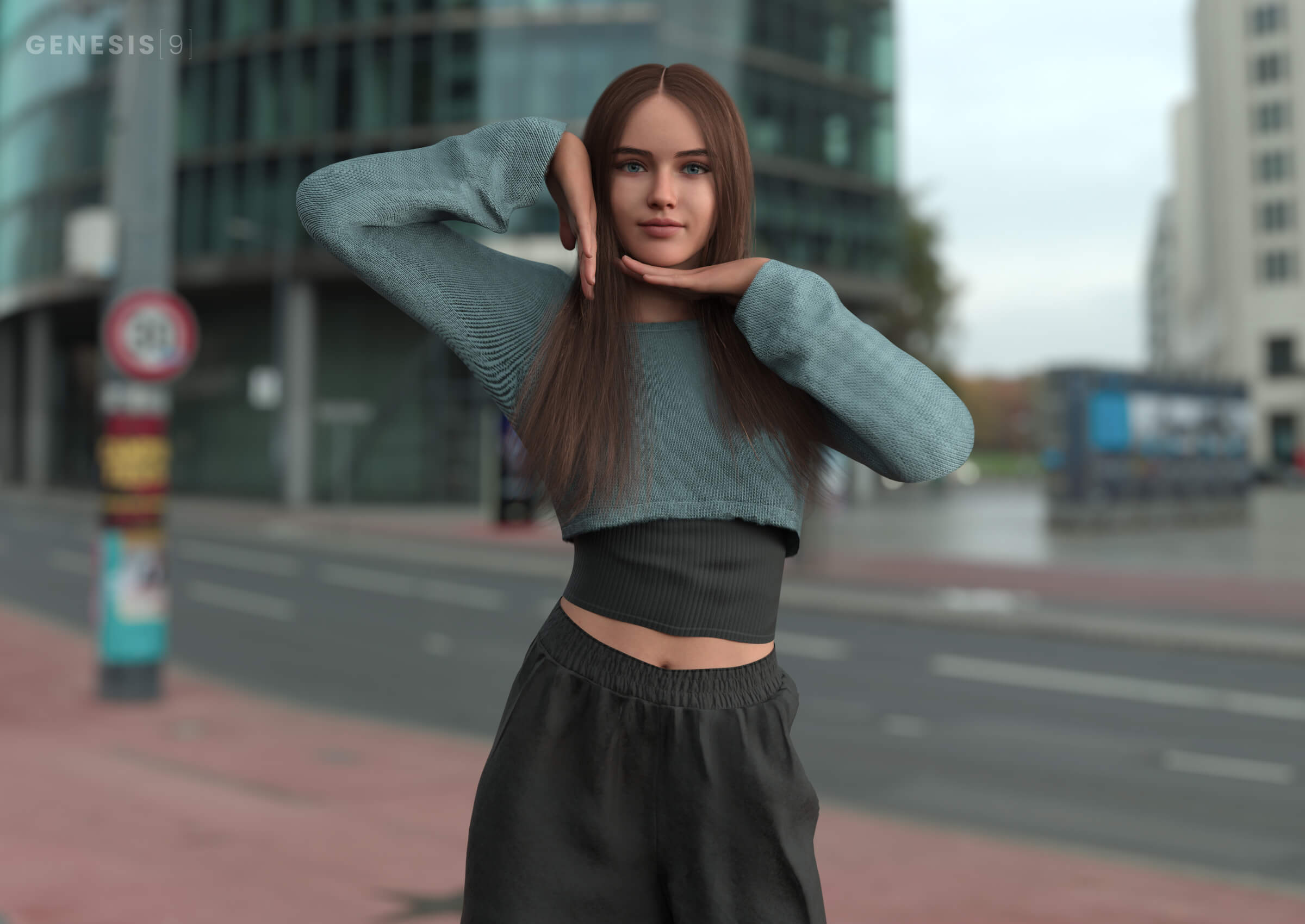 Kristina for Genesis 9 and 8.1 Female by Dexon3D