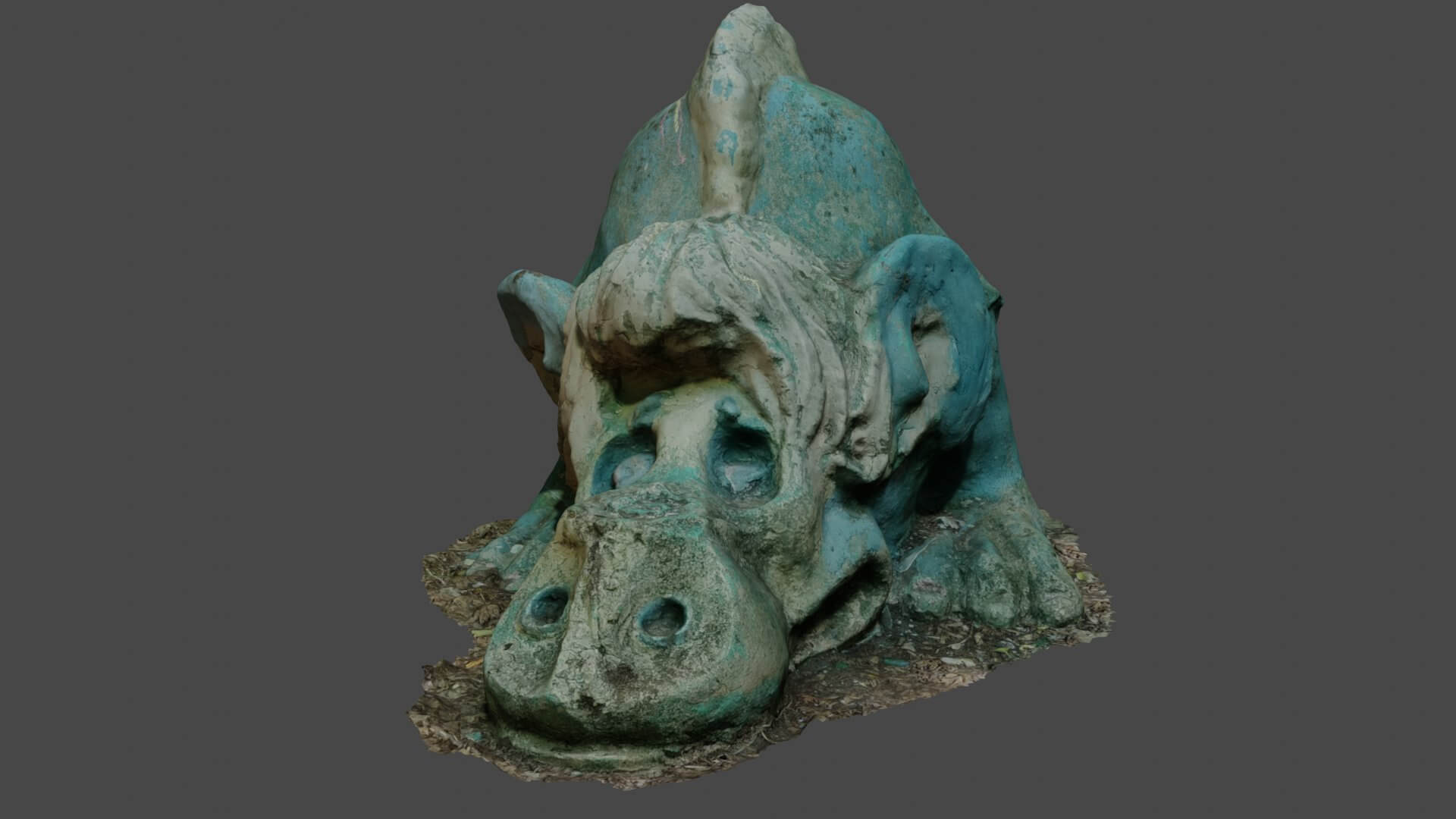 Stone Monster - 3D Model by DGHaZe