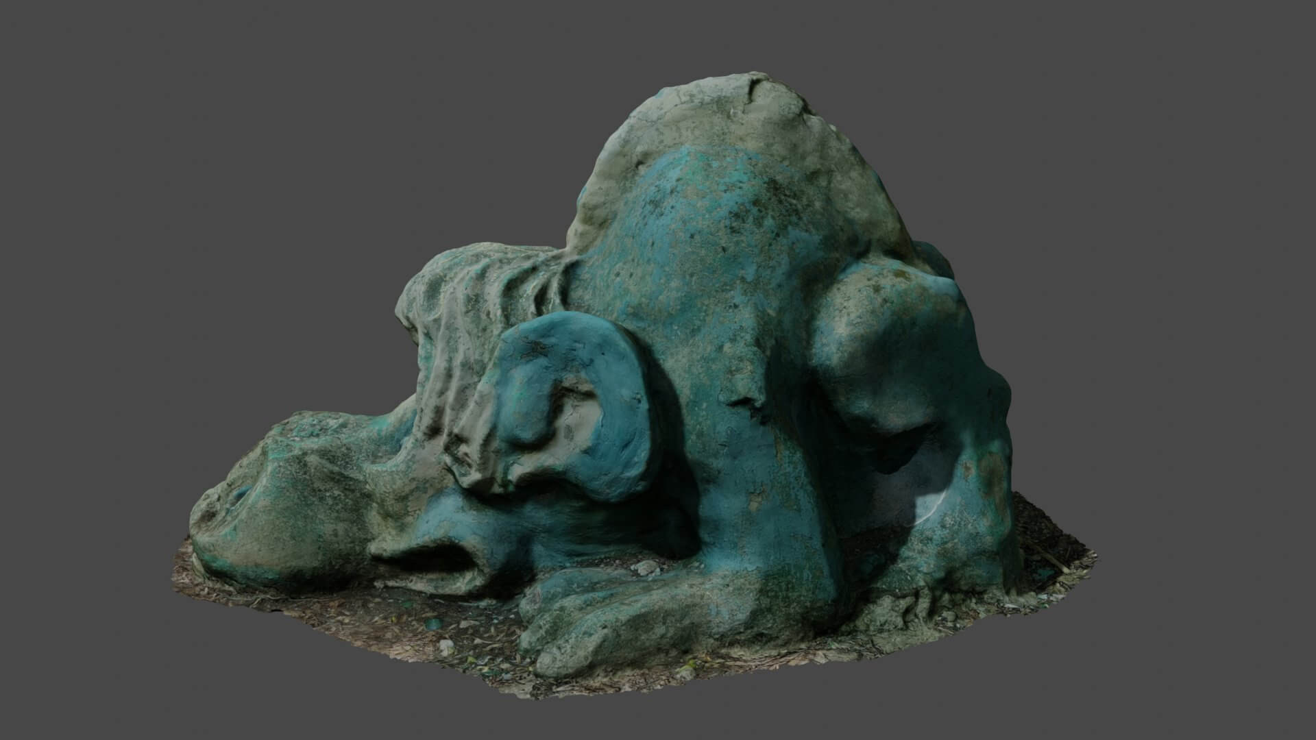 Stone Monster - 3D Model by DGHaZe