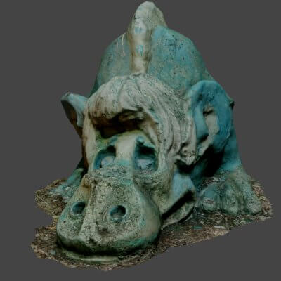 Stone Monster - 3D Model by DGHaZe