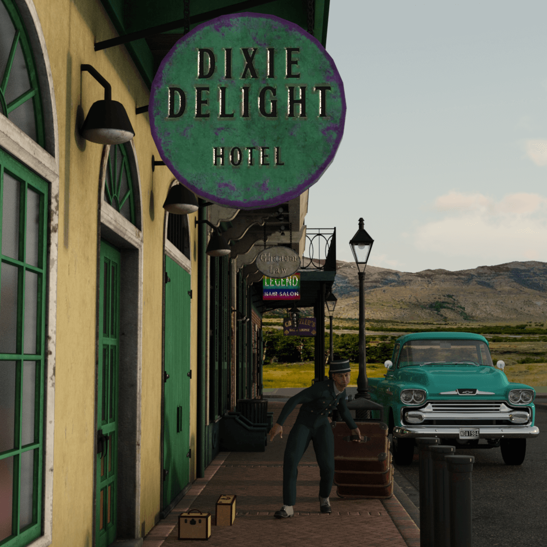 Kyle 3D Render, Digital Art by dianeperfum