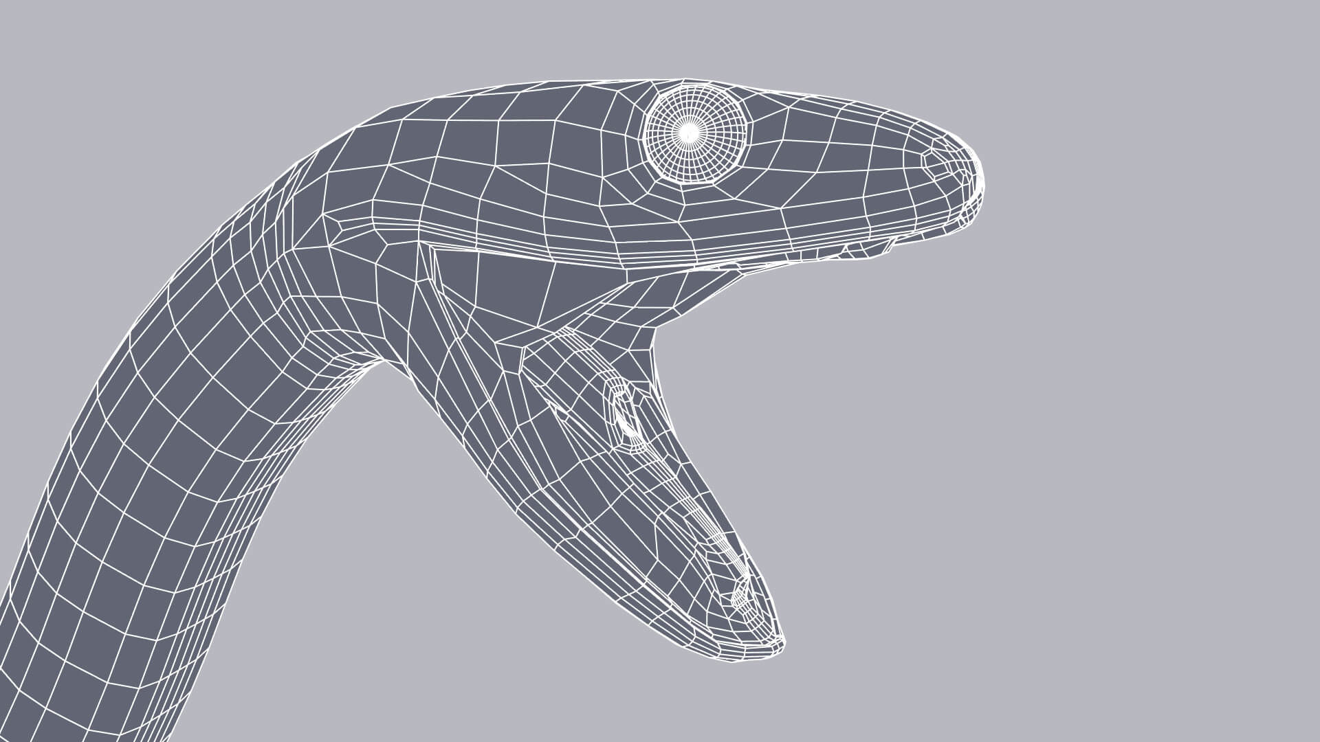 Animated Black Rat Snake - 3D Model by Dibia Digital