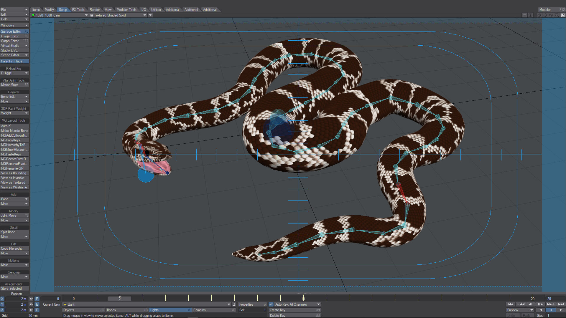 Animated Kenyan Sand Boa - 3D Model by Dibia Digital