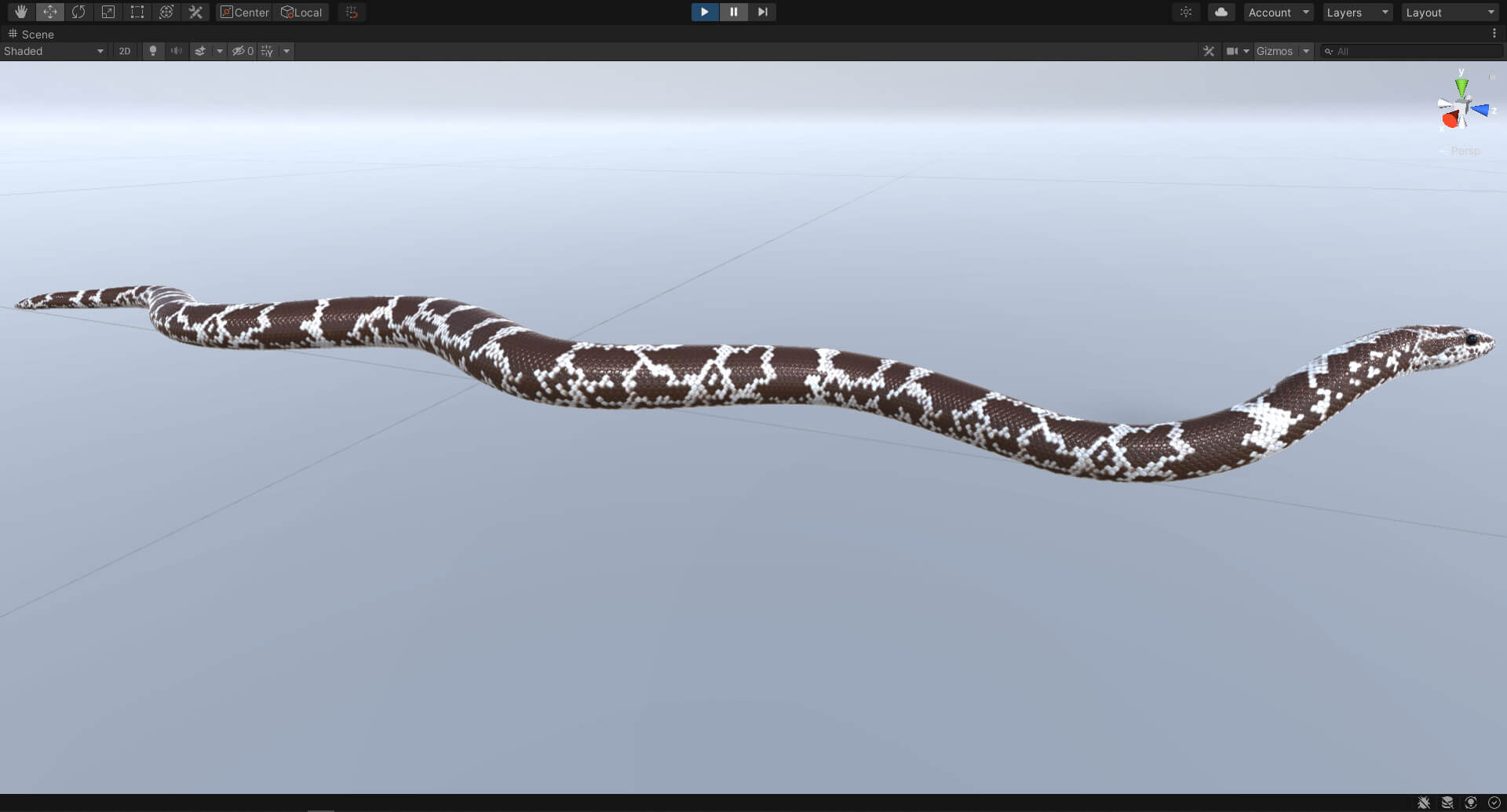 Animated Kenyan Sand Boa - 3D Model by Dibia Digital