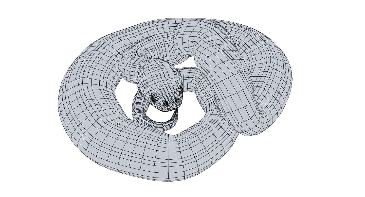 Puff Adder Animated - 3D Model by Dibia Digital