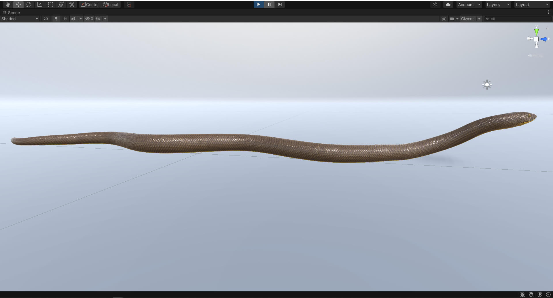 Animated Rubber Boa - 3D Model by Dibia Digital