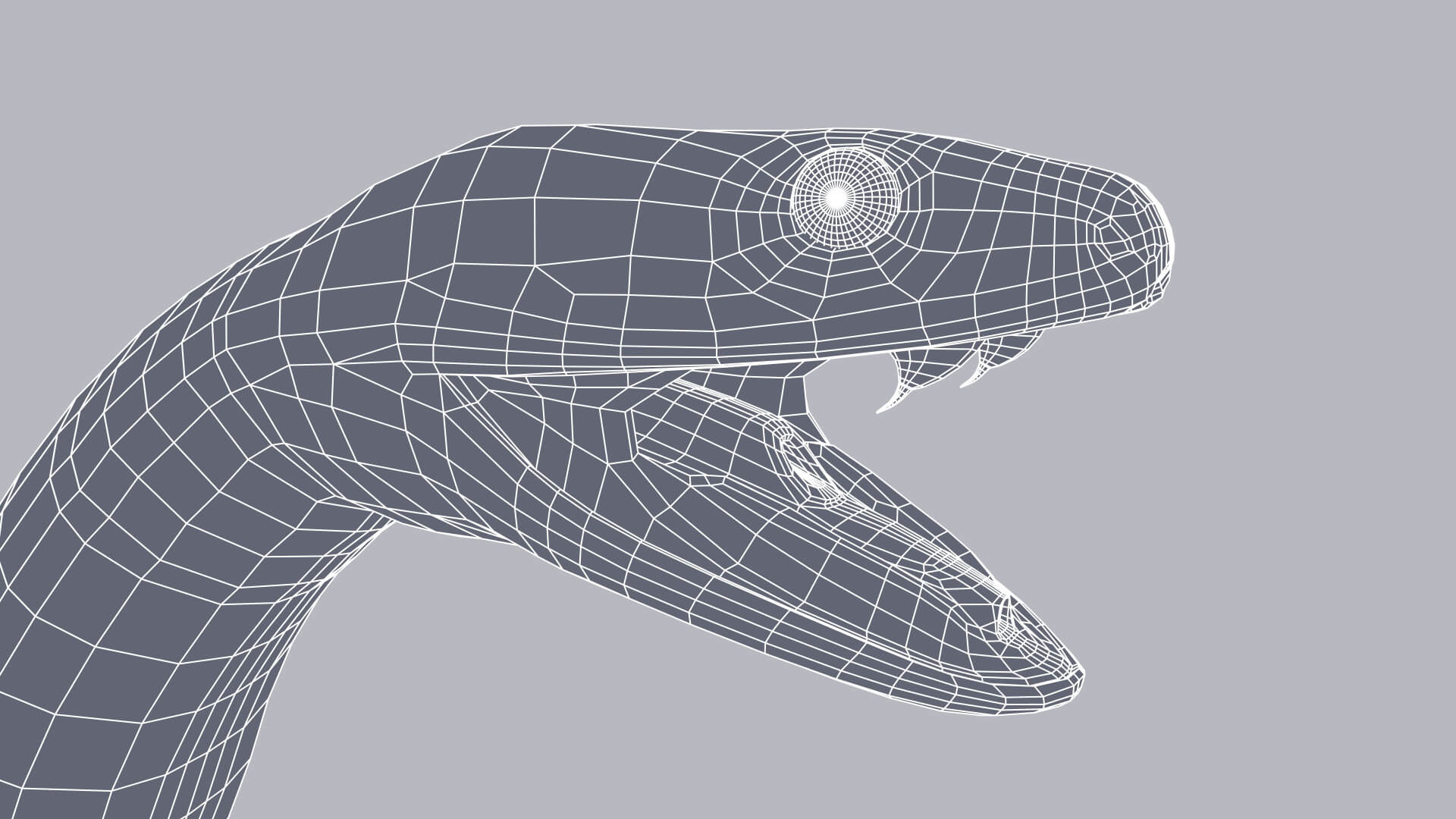Animated Tiger Snake - 3D Model by Dibia Digital
