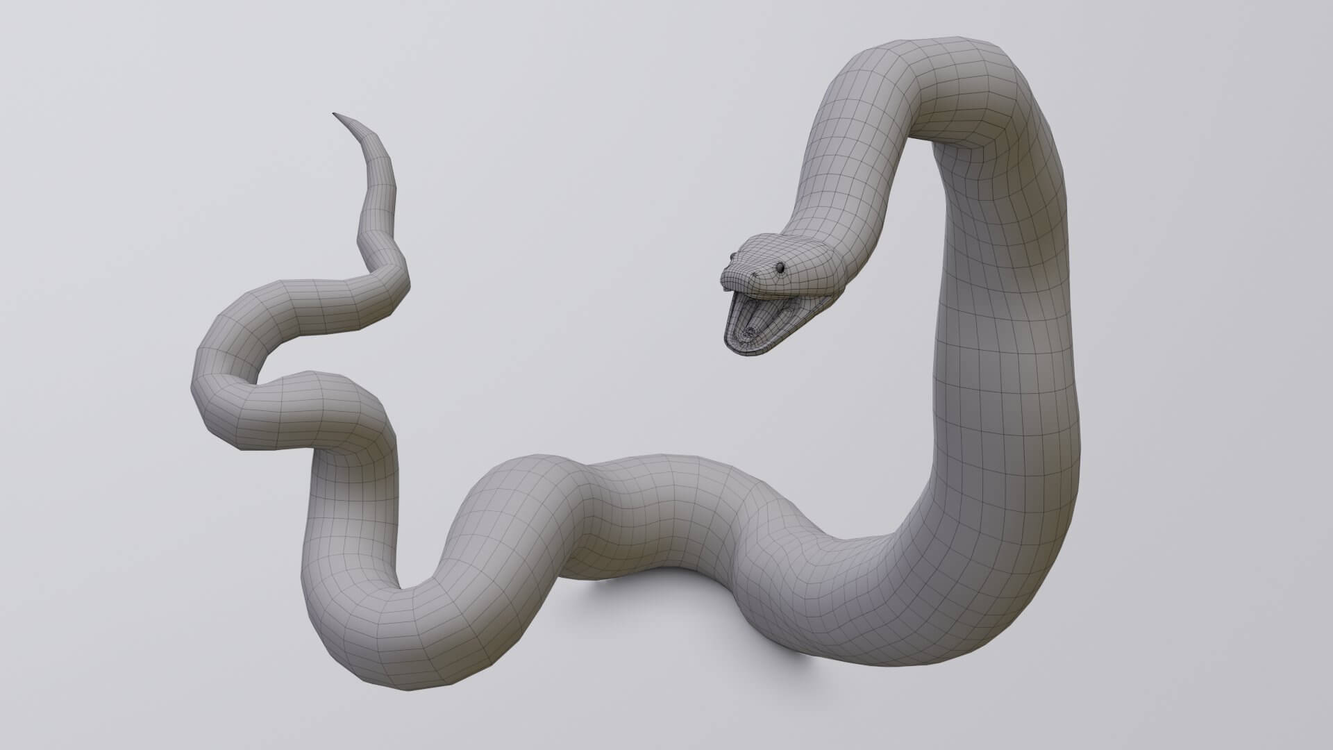 Green Anaconda 3D Mesh Bundle by Dibia Digital