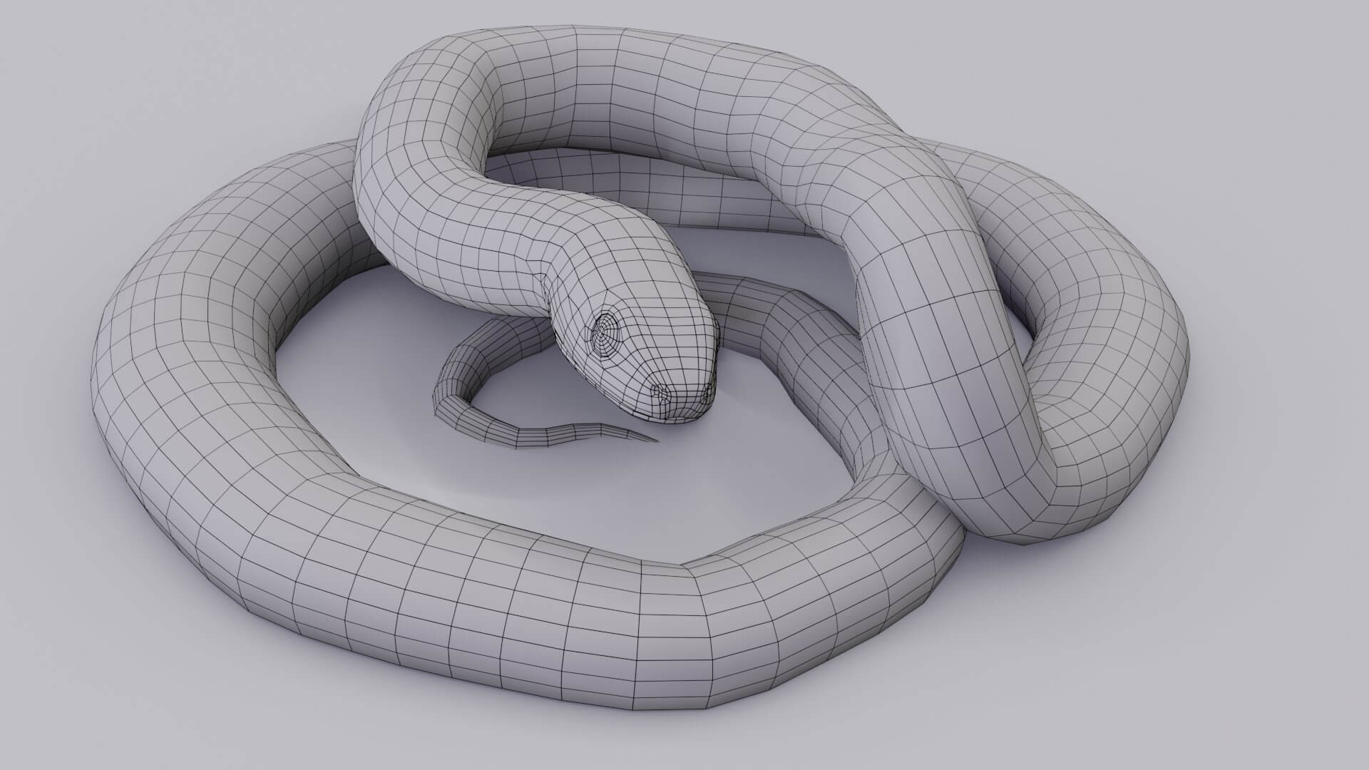 Green Snake Bundle - 3D Model by Dibia Digital