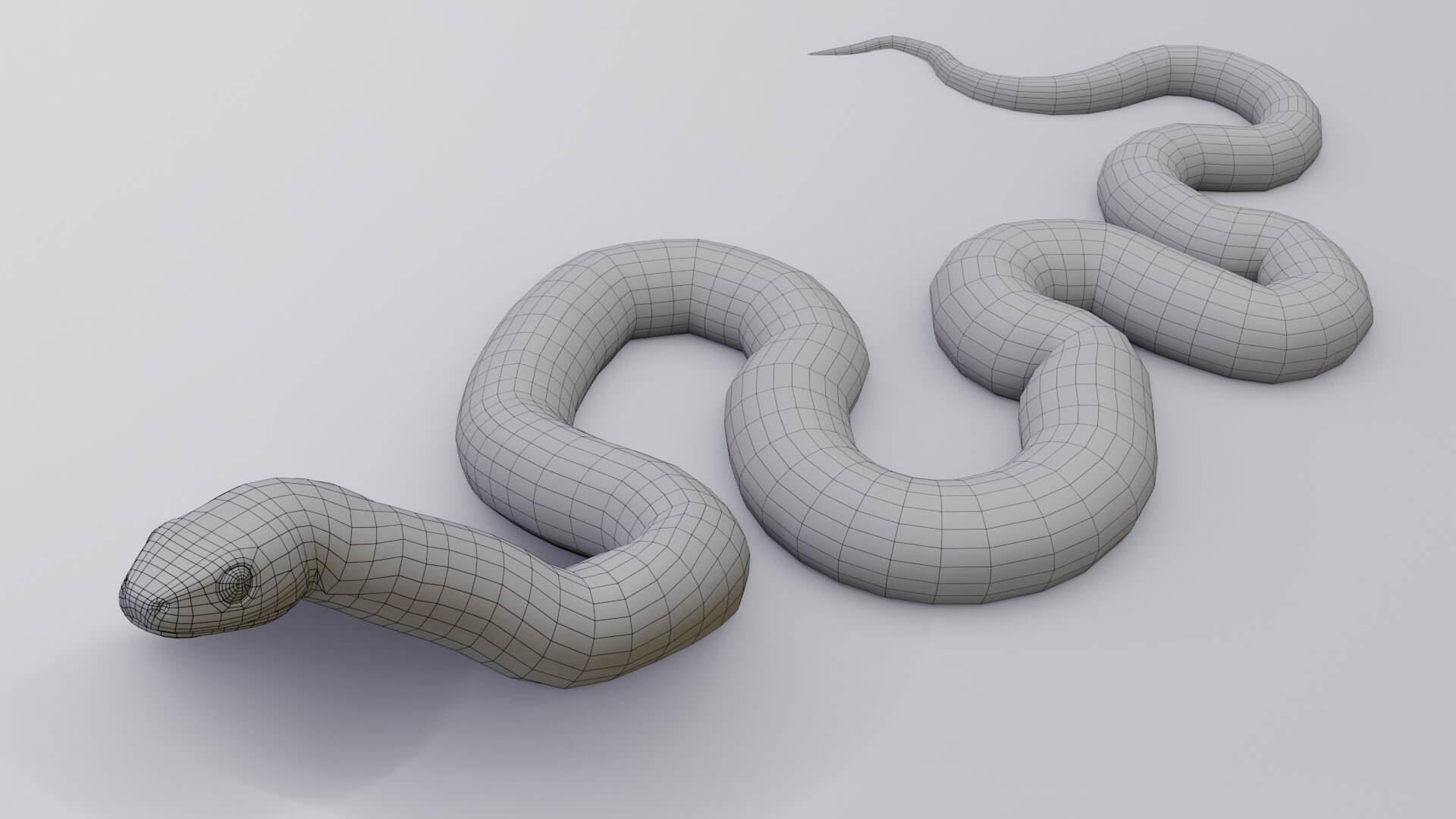 Green Snake Bundle - 3D Model by Dibia Digital