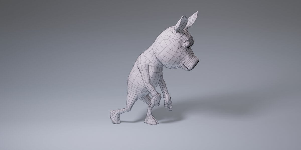 Toon Humanoid Pig - 3D Model by Dibia Digital