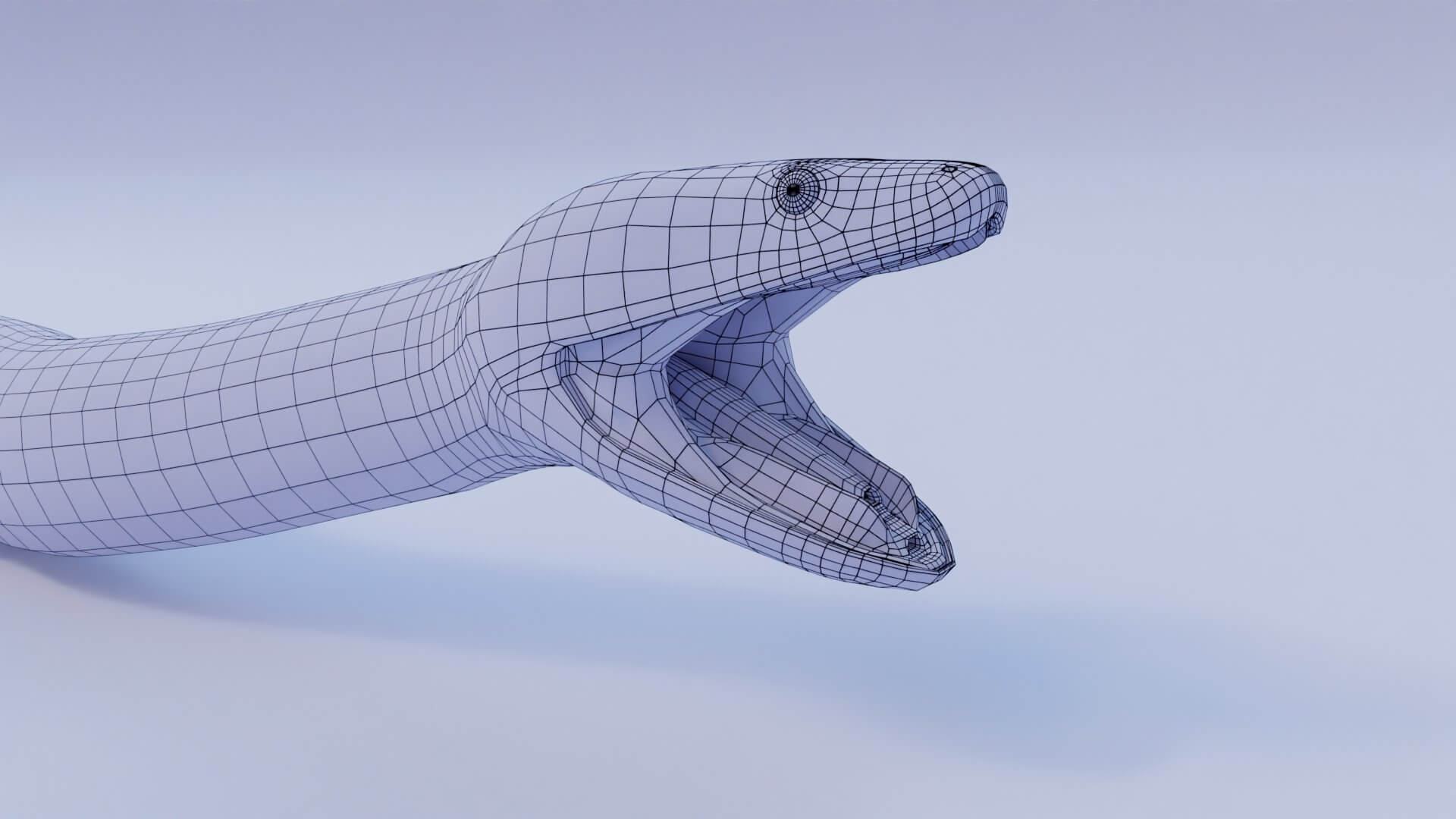 Yellow Anaconda Animated - 3D Model by Dibia Digital