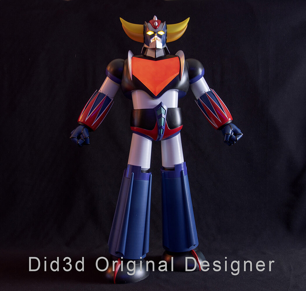 Grendizer Goldorak HQ 70cm - 3D Model by Did3D
