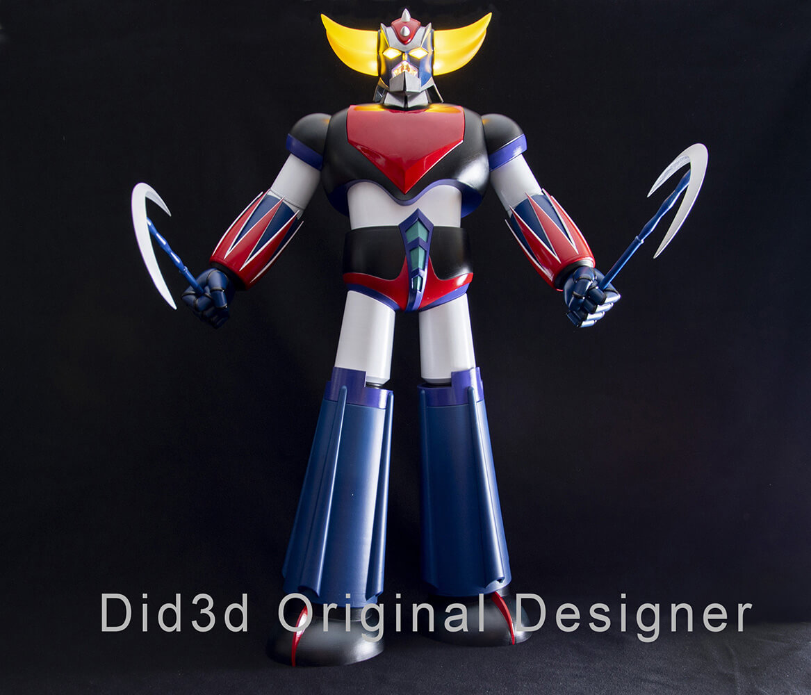 Grendizer Goldorak HQ 70cm - 3D Model by Did3D