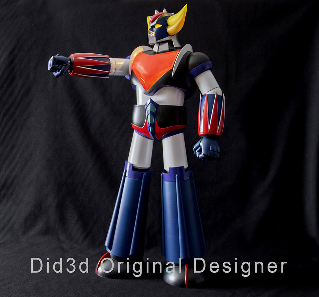 Grendizer Goldorak HQ 70cm - 3D Model by Did3D