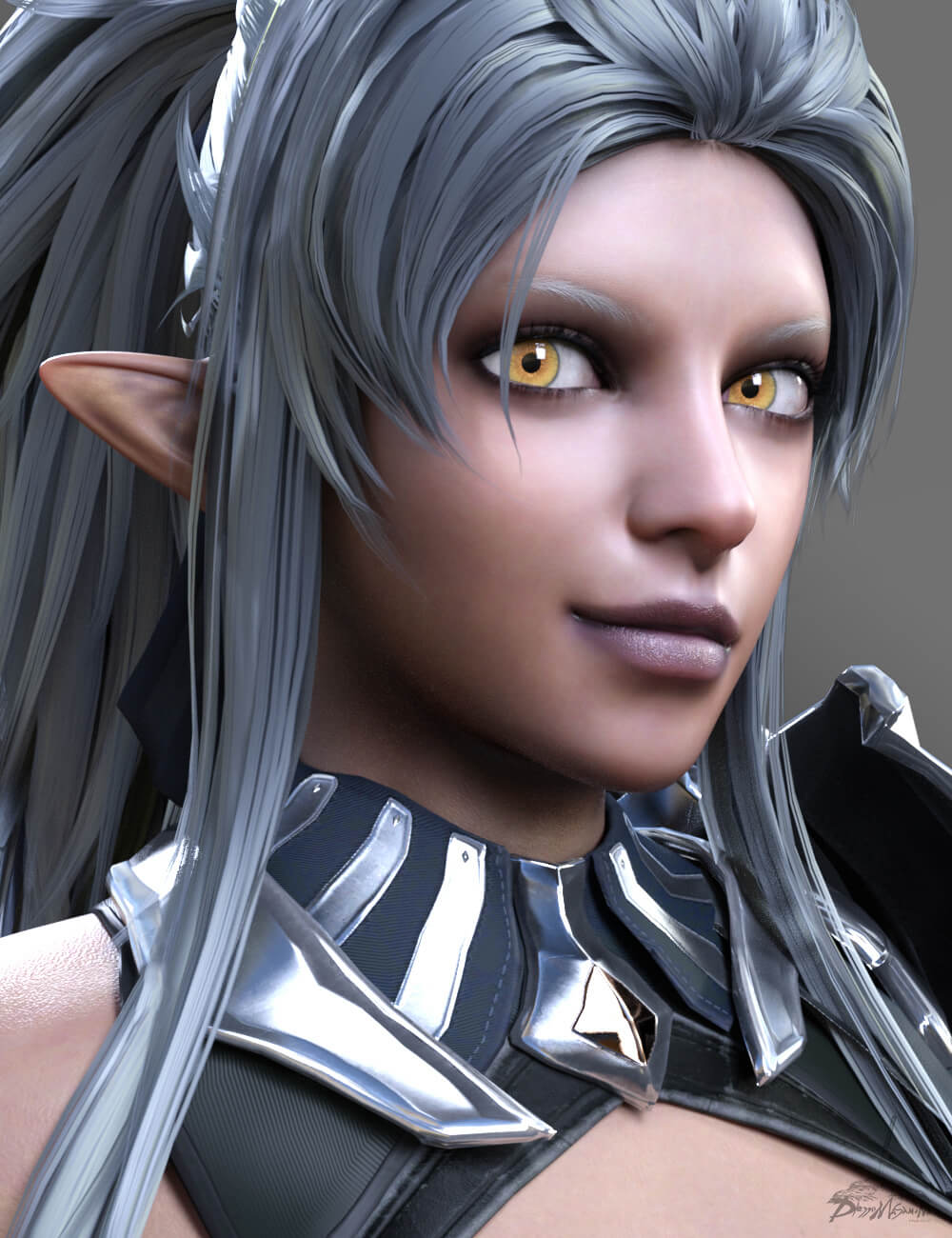 Dark Elf Blader for Genesis 8 and 8.1 Female - Daz Content by dieggomasamune