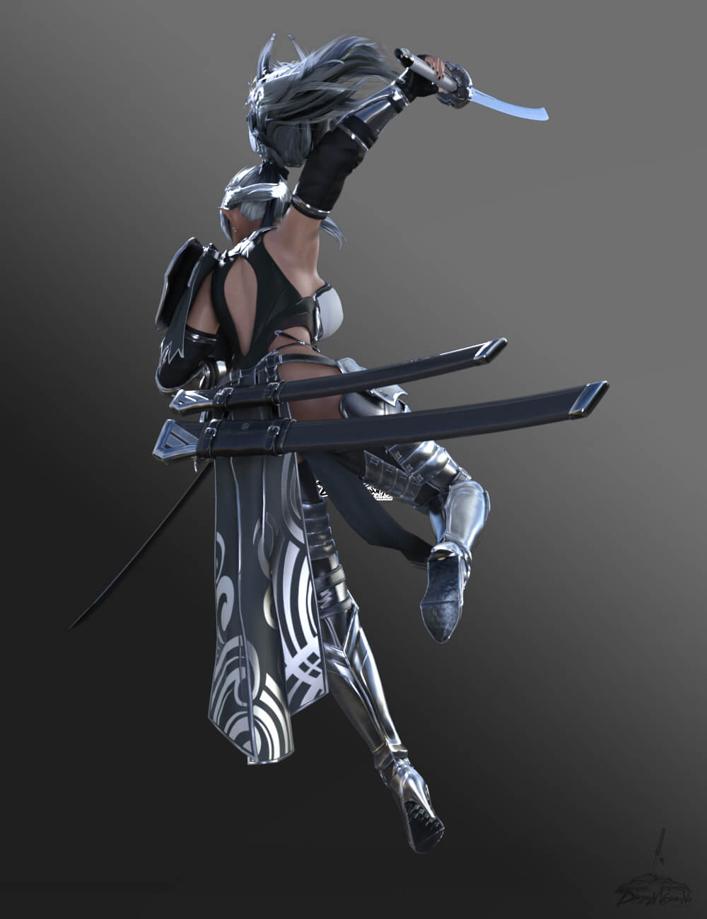Dark Elf Blader for Genesis 8 and 8.1 Female - Daz Content by ...