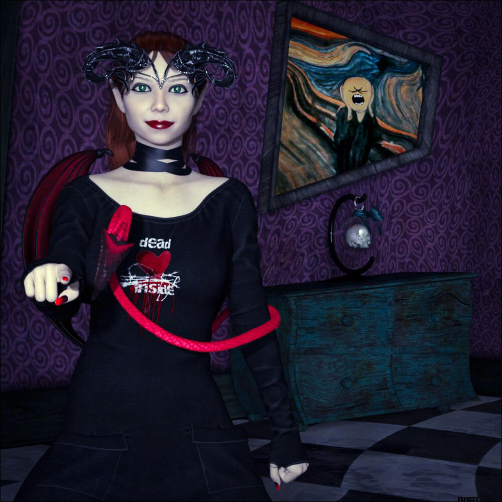 Devil Tail for Genesis 8 and 8.1 Female - Daz Content by dieggomasamune