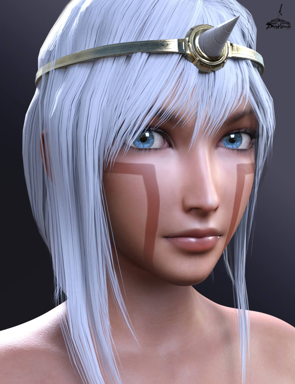 Ancient Tribal Goddess (Pillar Woman) for Genesis 8 Female