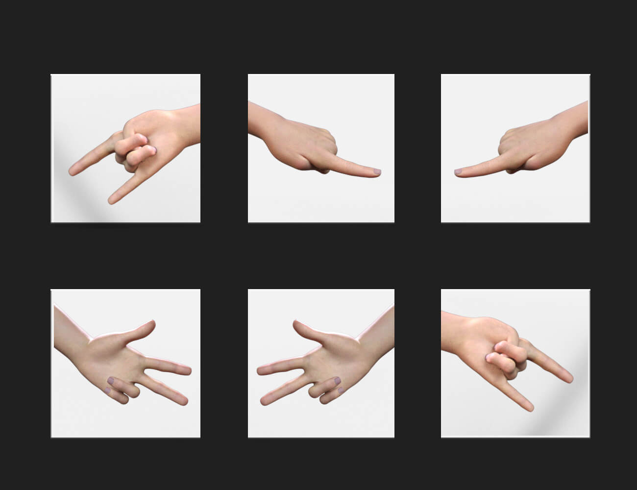 Right Hand Poses