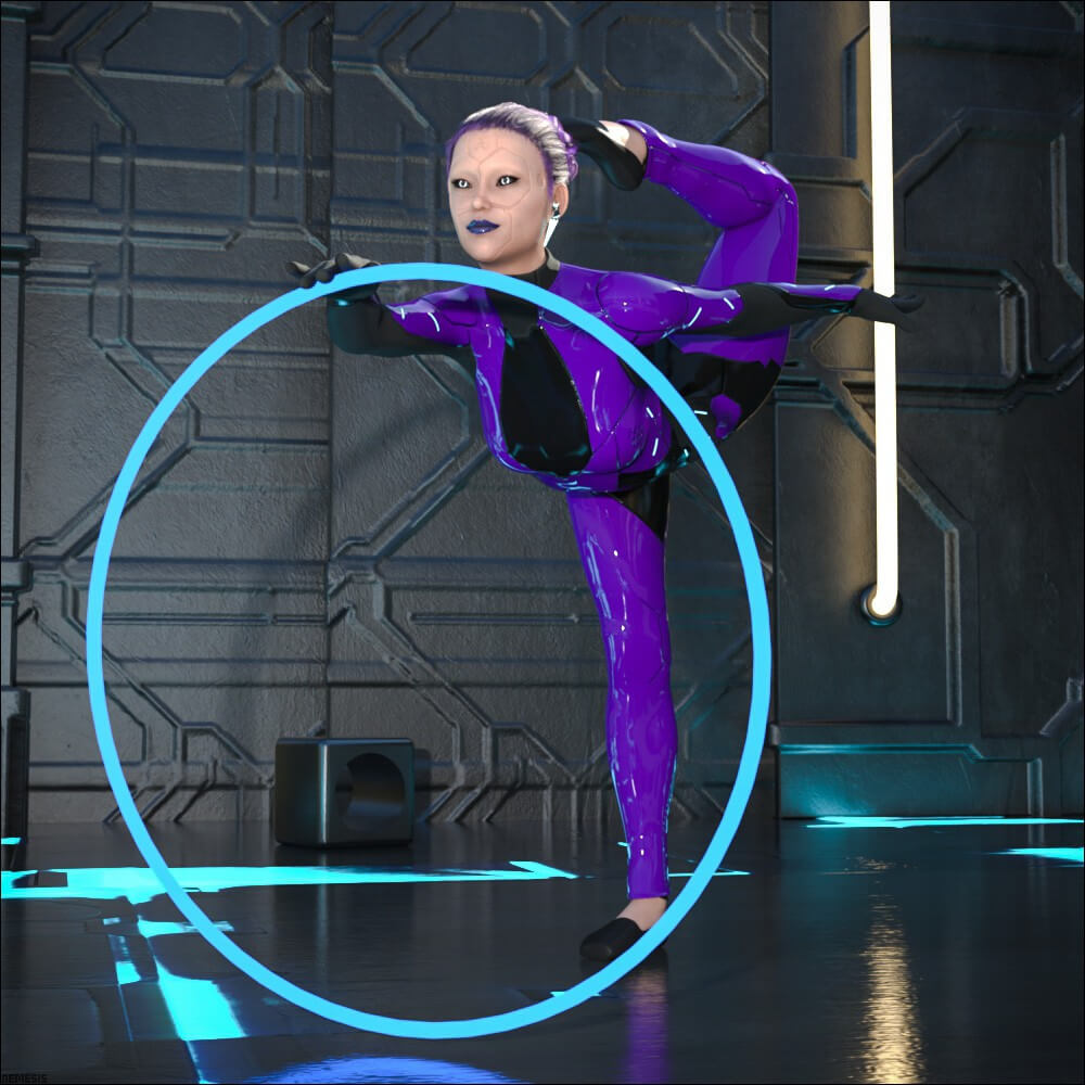 Hoop and Poses for GF8 - Daz Content by dieggomasamune