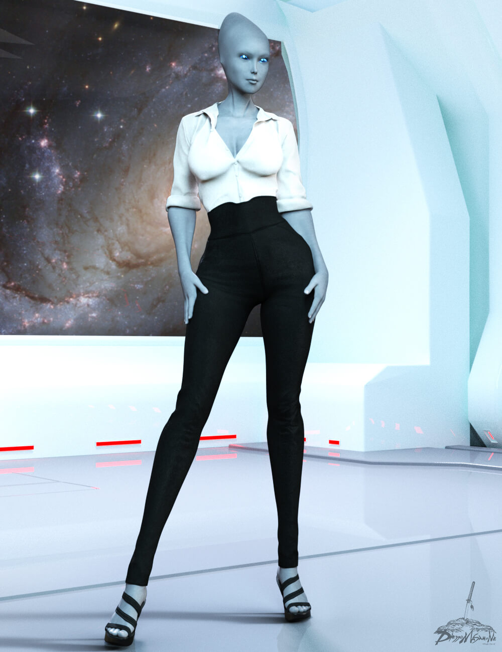 Kar-La for Genesis 3 and 8 Female Daz Content by dieggomasamune