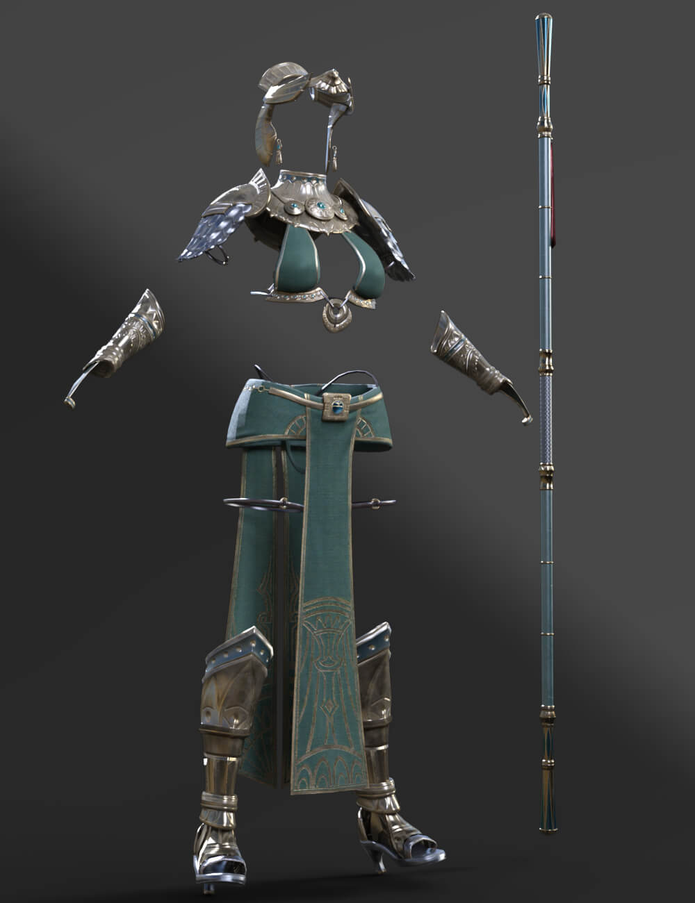 Primrose Egypt Outfit for Genesis 8 and 8.1 Female - Daz Content by ...