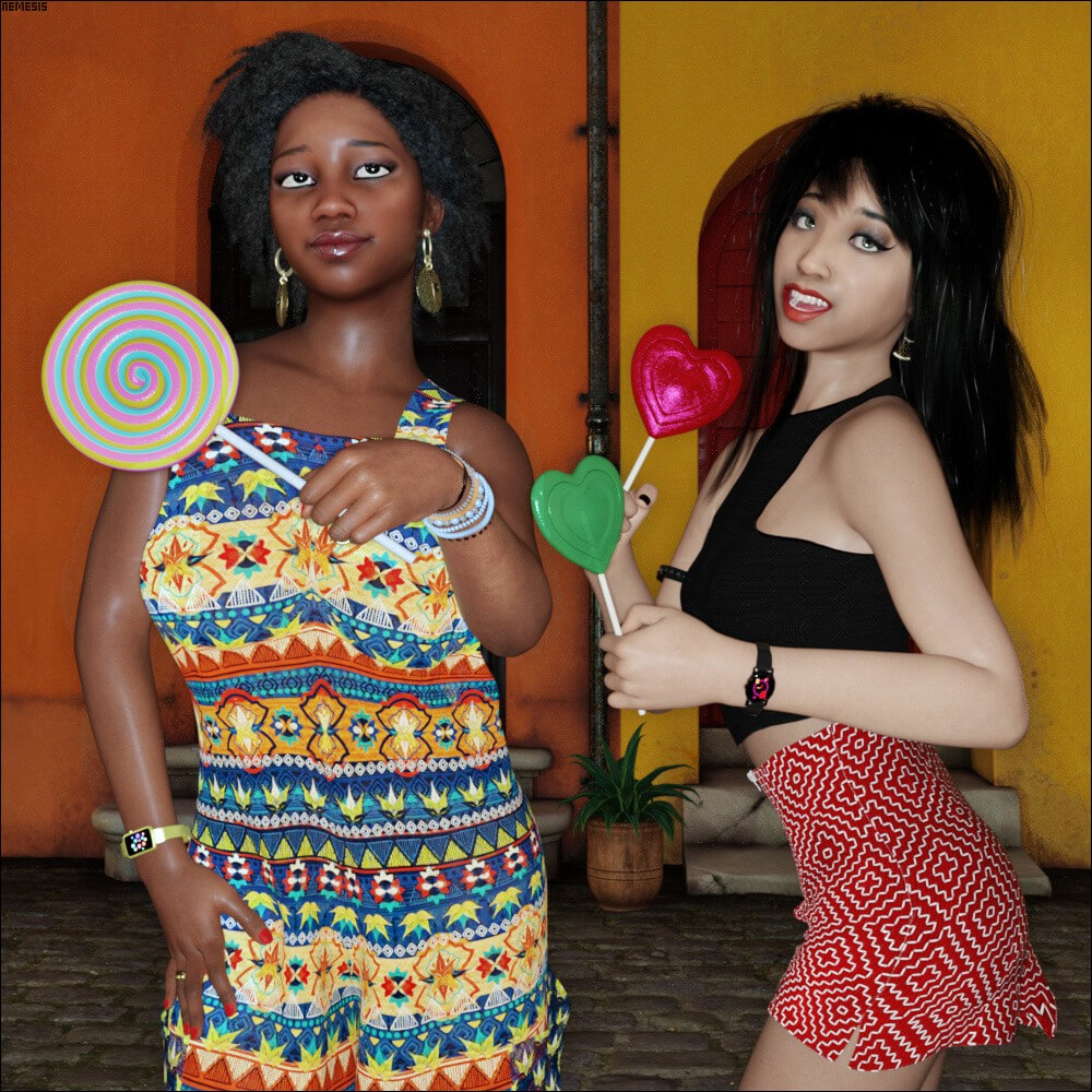 Roxane for Genesis 8 and 8.1 Female - Daz Content by dieggomasamune