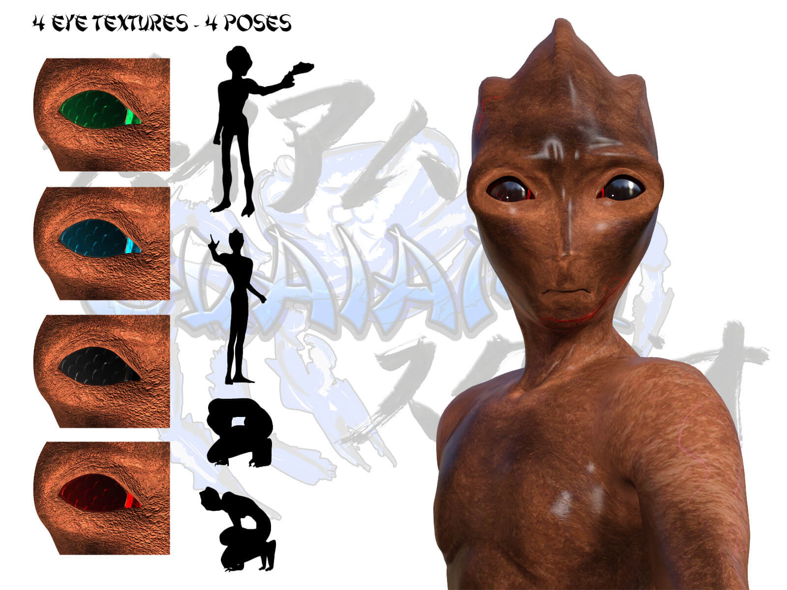 Varginha Alien Invasion for Dusk - Poser Content by dieggomasamune