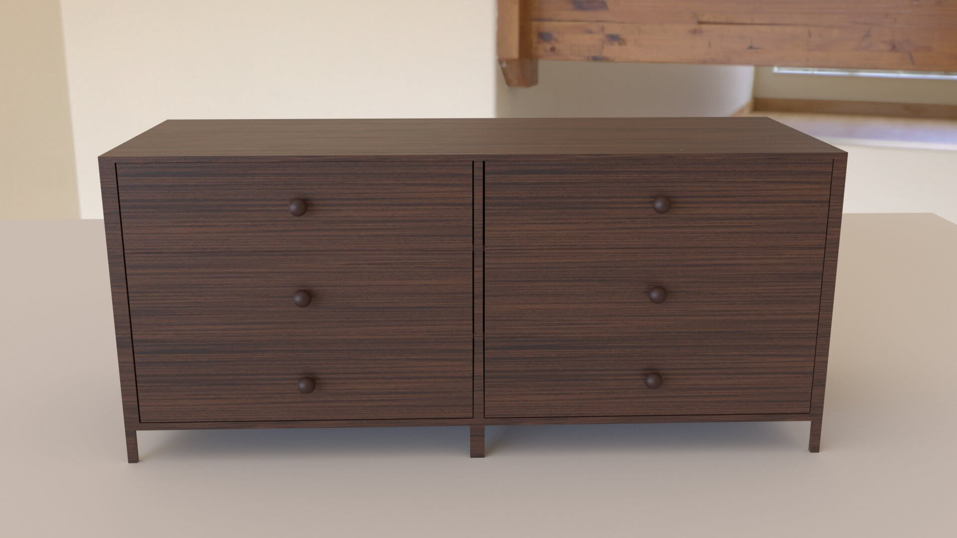 Dresser - 3D Model by DiegoBRman12