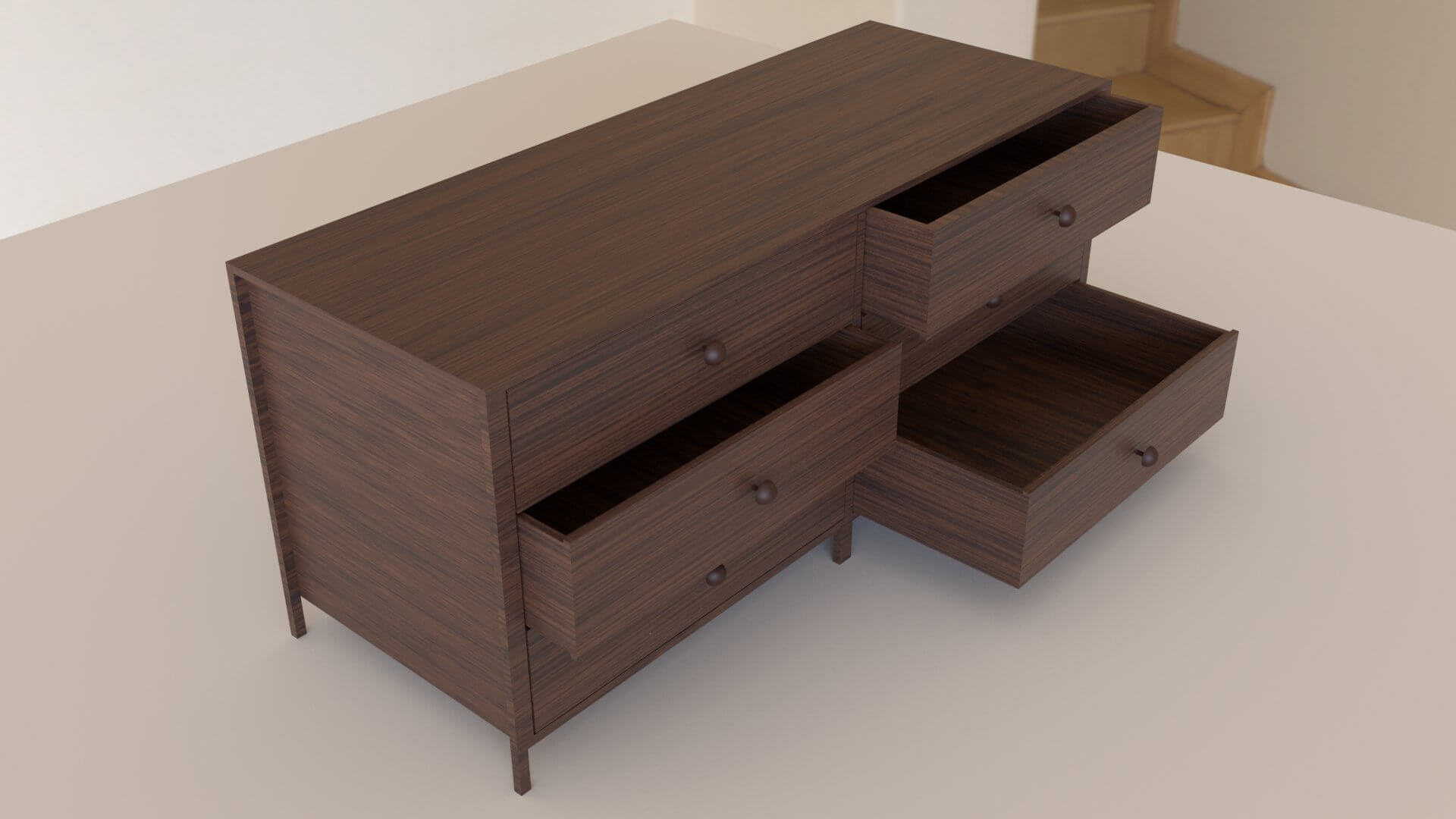 Dresser - 3D Model by DiegoBRman12