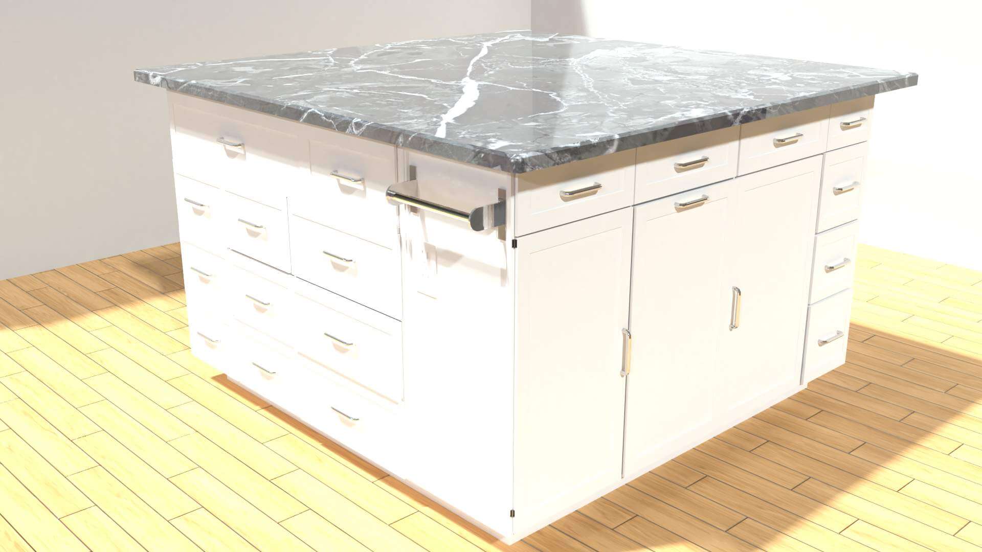 Kitchen Countertop - 3D Model by DiegoBRman12