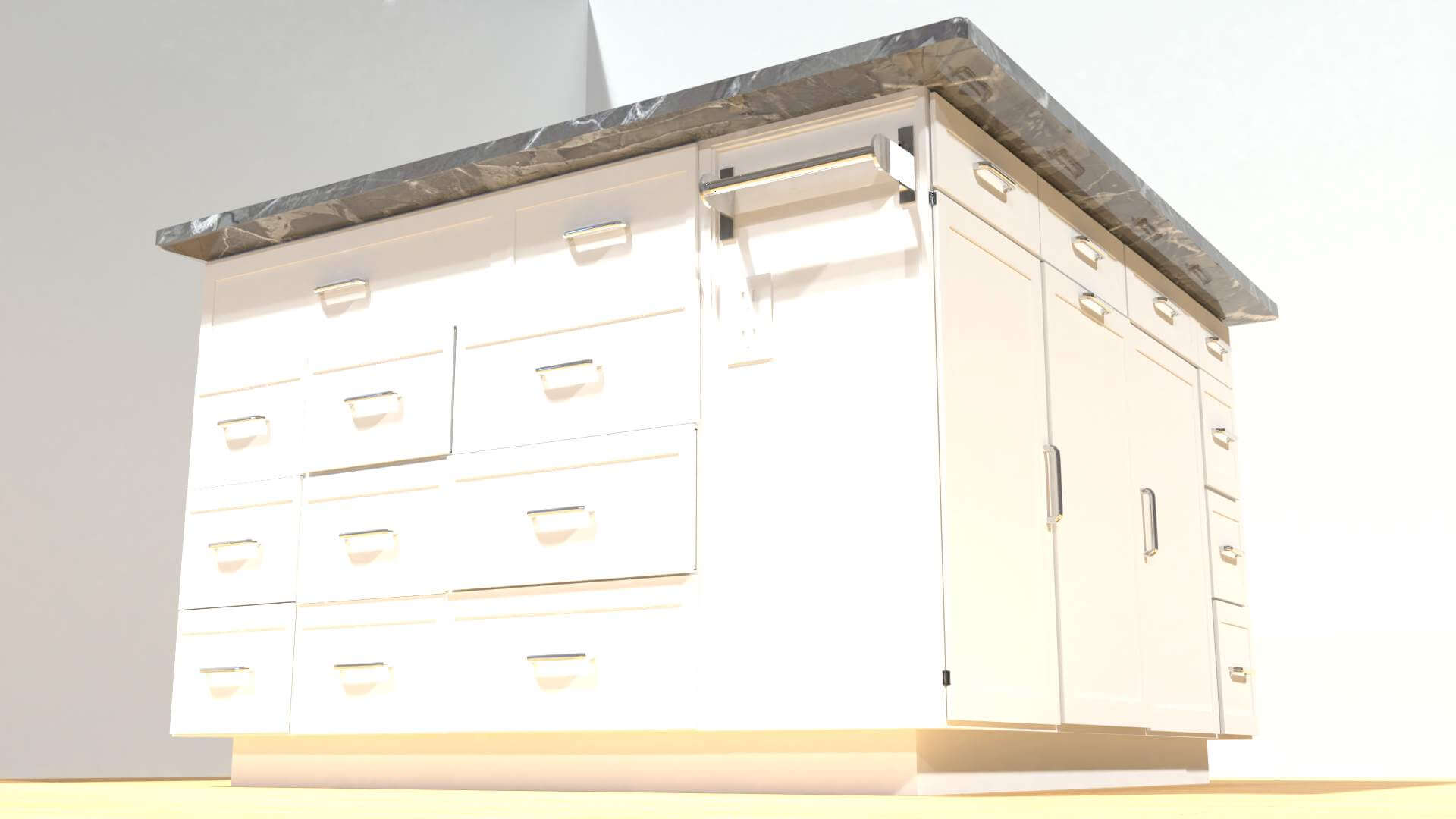 Kitchen Countertop - 3D Model by DiegoBRman12