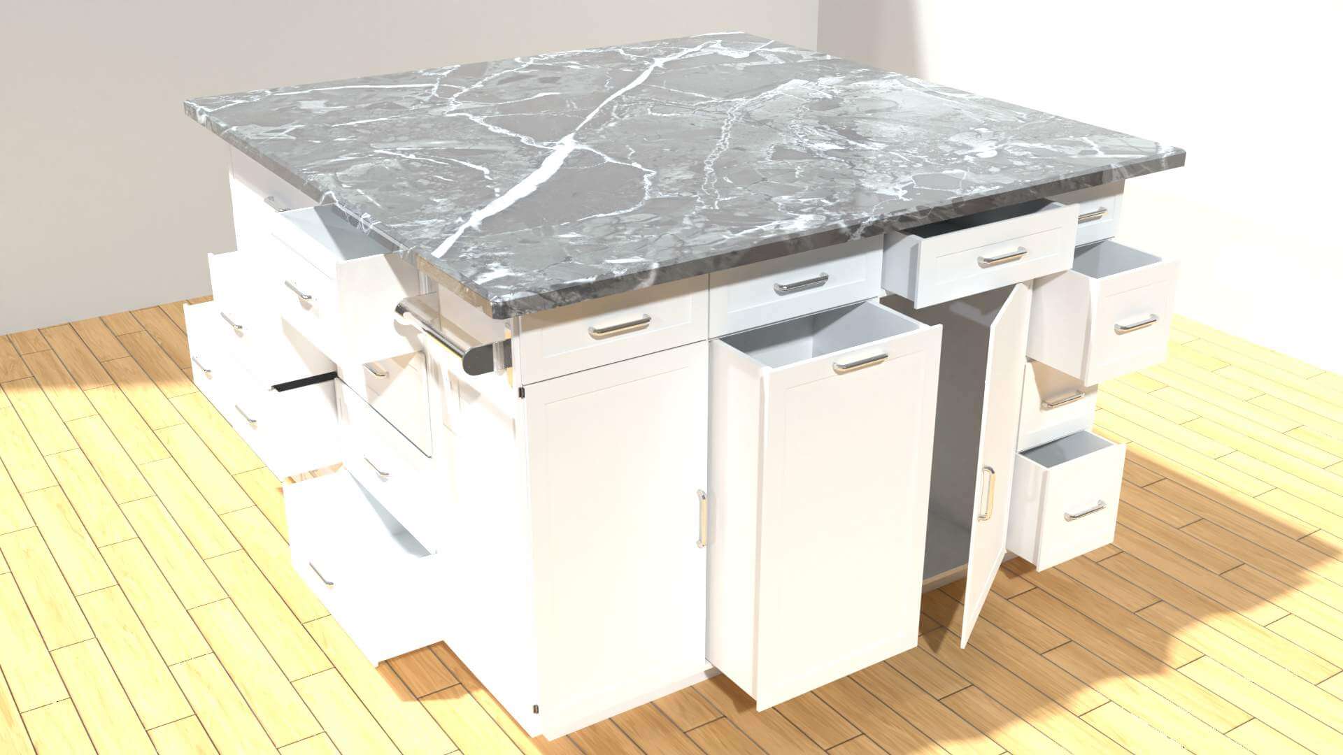 Kitchen Countertop - 3D Model by DiegoBRman12