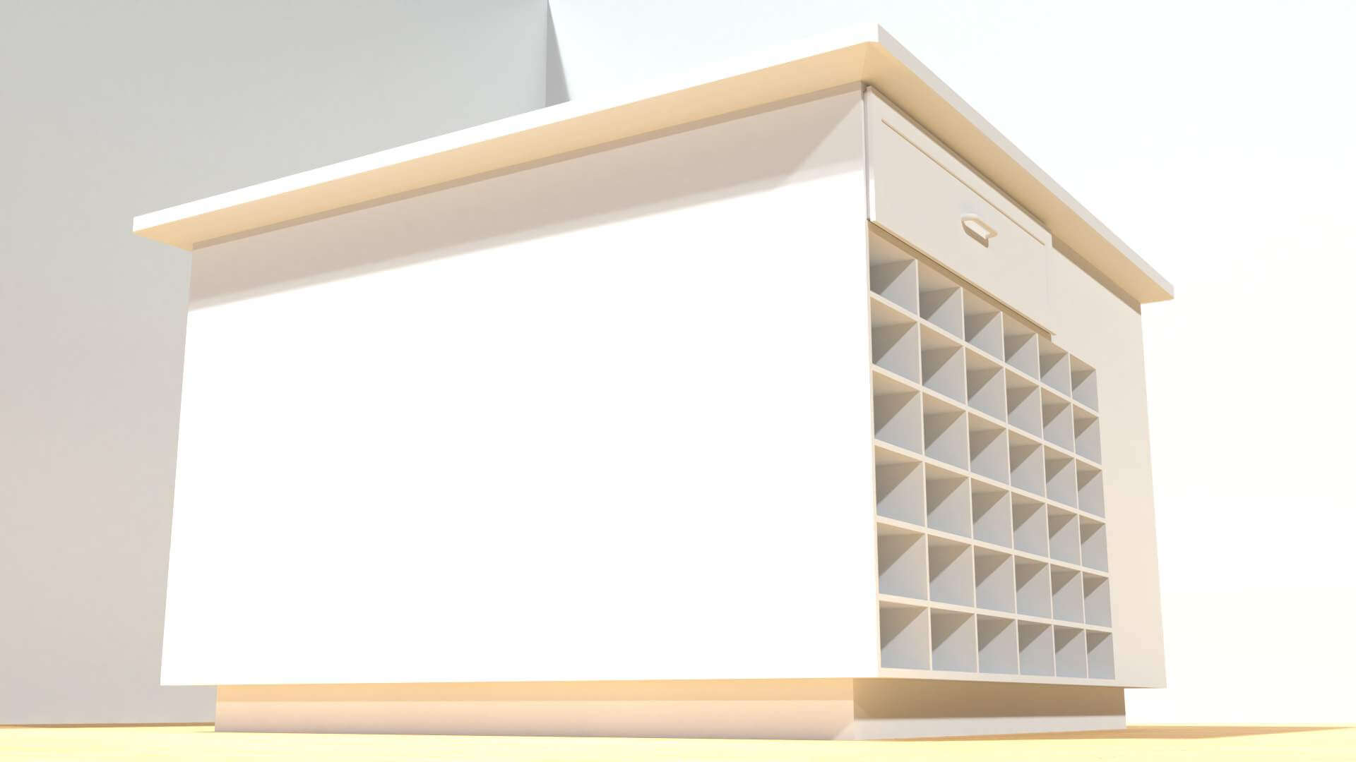 Kitchen Countertop - 3D Model by DiegoBRman12