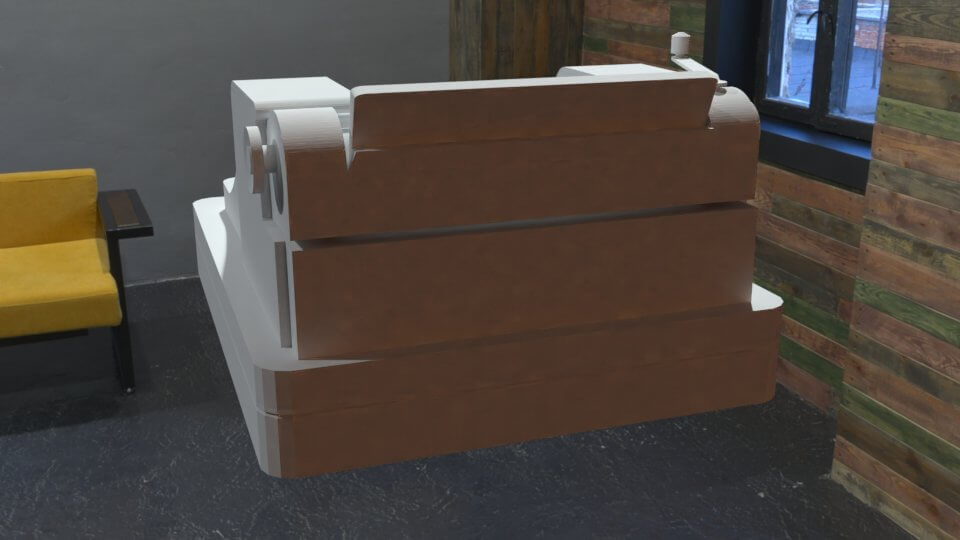 Typewriter - 3D Model by DiegoBRman12