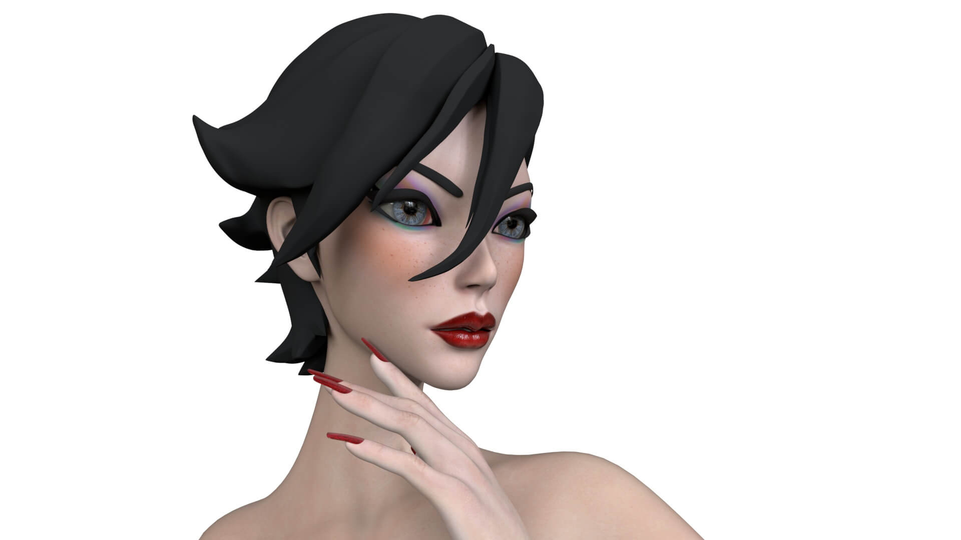 3D Character Sandra by Diginal